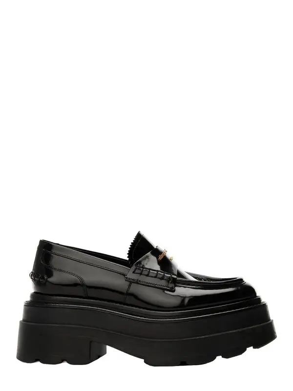 Alexander McQueen Platform Loafers - Black