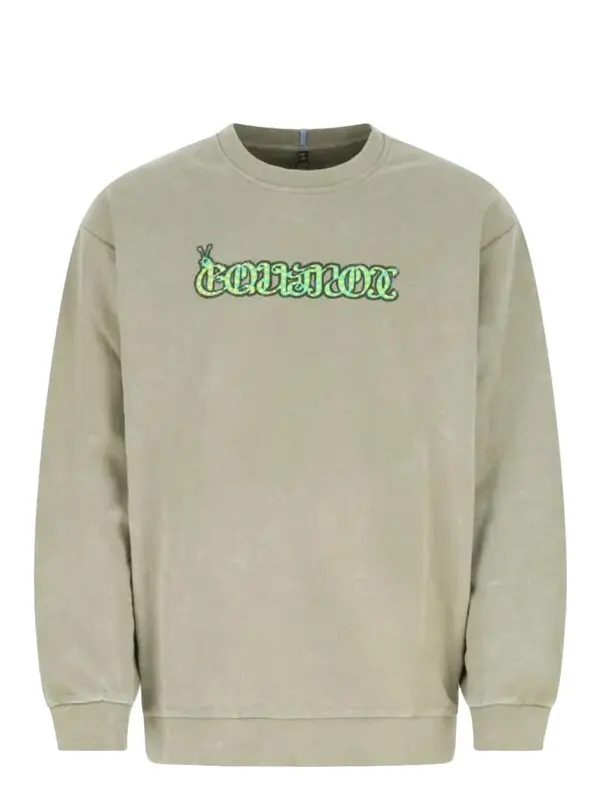 Alexander McQueen Round Neck Long Sleeve Sweater - Nude