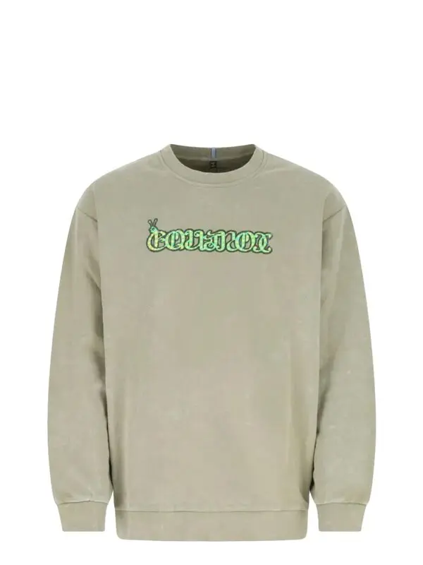 Alexander McQueen Round Neck Long Sleeve Sweater - Nude