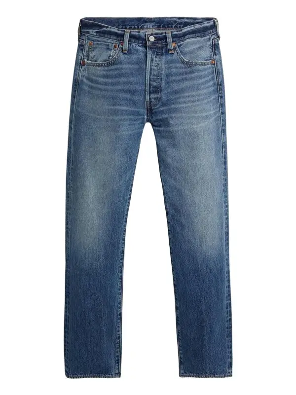 LEVI'S 501 Classic Fit Jeans With Button Fly - Blue
