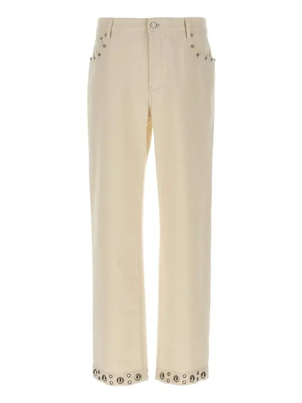 Valentino Garavani Multi-pocket Casual Pants - Nude