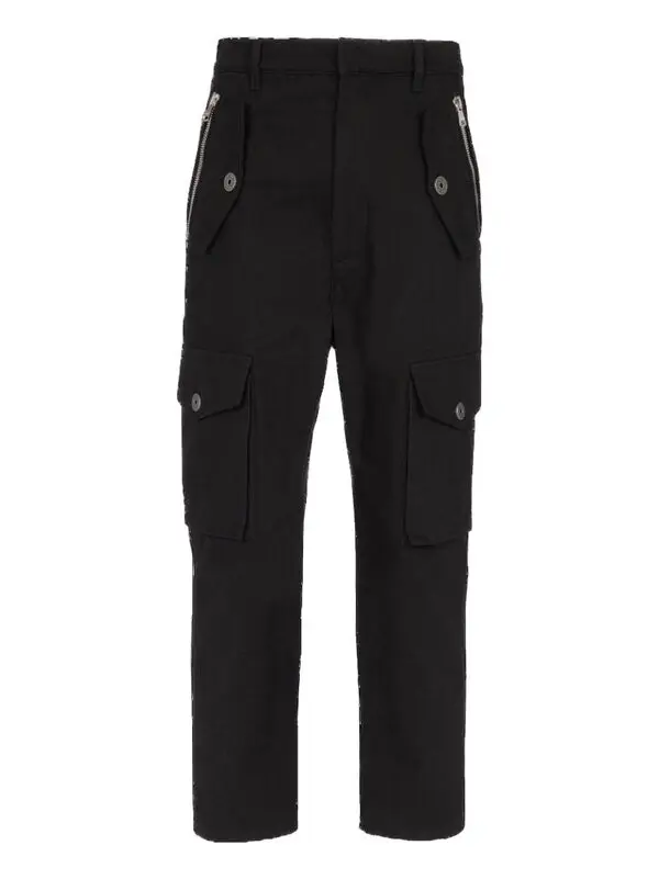 Balmain Cargo Trousers - Black