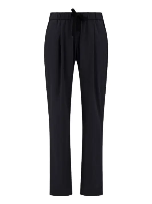 Herno Ultralight Drawstring Trousers - Black