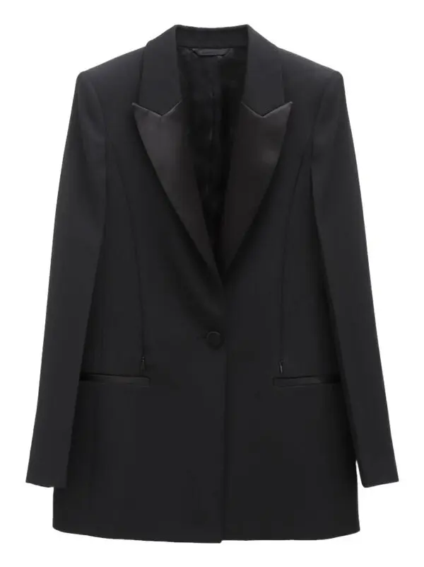 Givenchy Single-breasted Tailored Blazer - Black