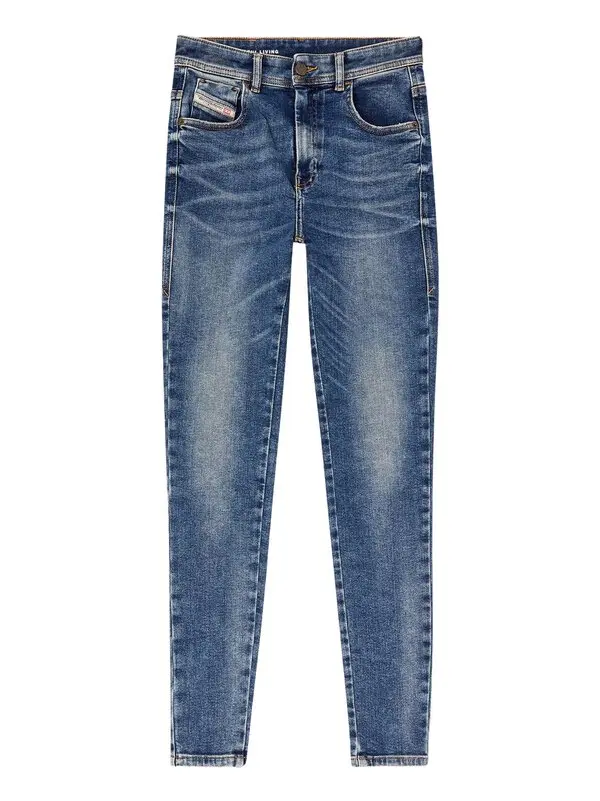DIESEL® 1984 Slandy-high Skinny Jeans - Medium Blue