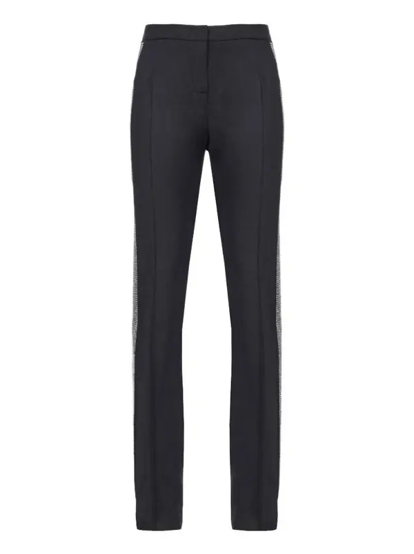Pinko Embellished Tailored Trousers - Black