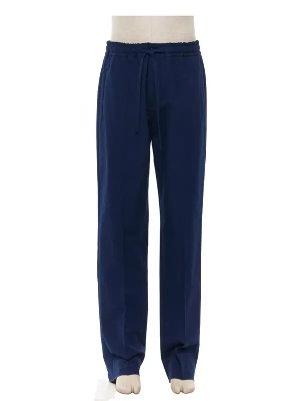 Valentino Garavani Pleated Drawstring Trousers - Black