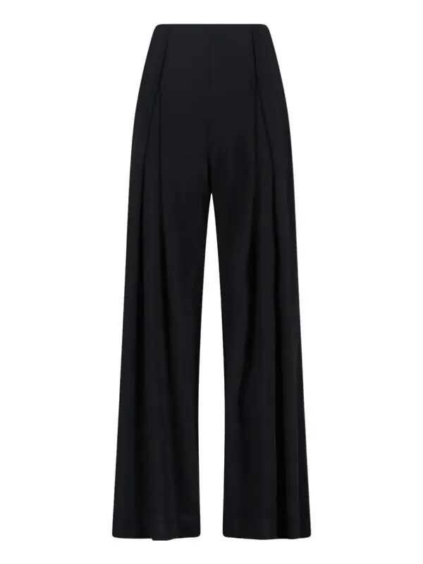 Max Mara Palazzo Pants - Black