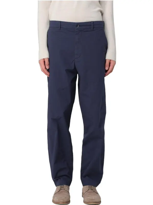 Barena Venezia Tapered Straight Leg Trousers - Black