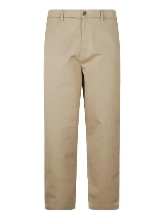 Barena Venezia Tailored Straight Leg Trousers - Beige