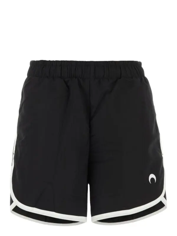MARINE SERRE Olympic Running Shorts - Black