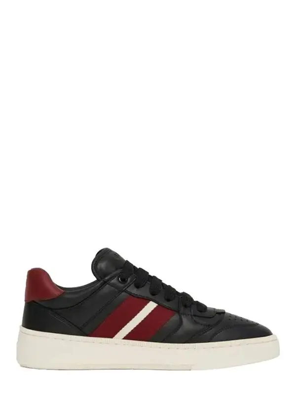 Bally Lace-up Sneakers With Logo Detailing - Black