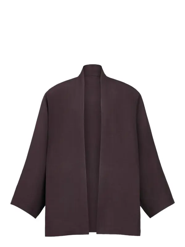 Alaïa Straight Poplin Jacket - Black