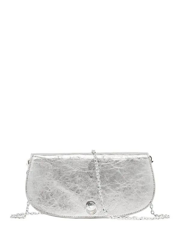 GIANNI CHIARINI Deva Shoulder Bag - Argento