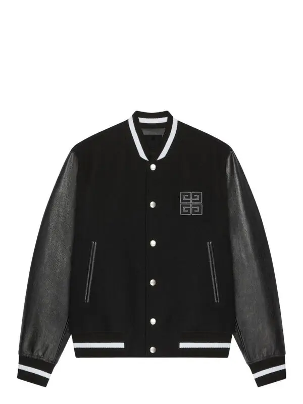 Givenchy 4g Varsity Jacket - Black