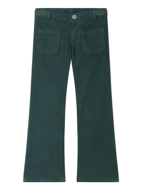 Bonpoint Tailored Belt Loops Slacks - Green