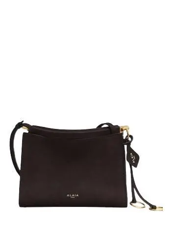 Alaïa Le Click Small Square Bag - Dark Brown