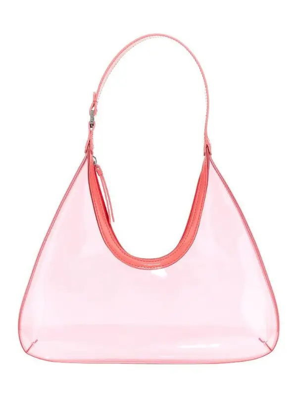 By Far Logo Shoulder Bag - Pink