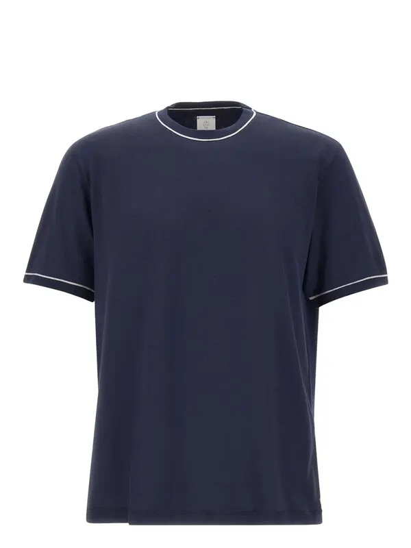 Eleventy Crew Neck T-shirt - Blue