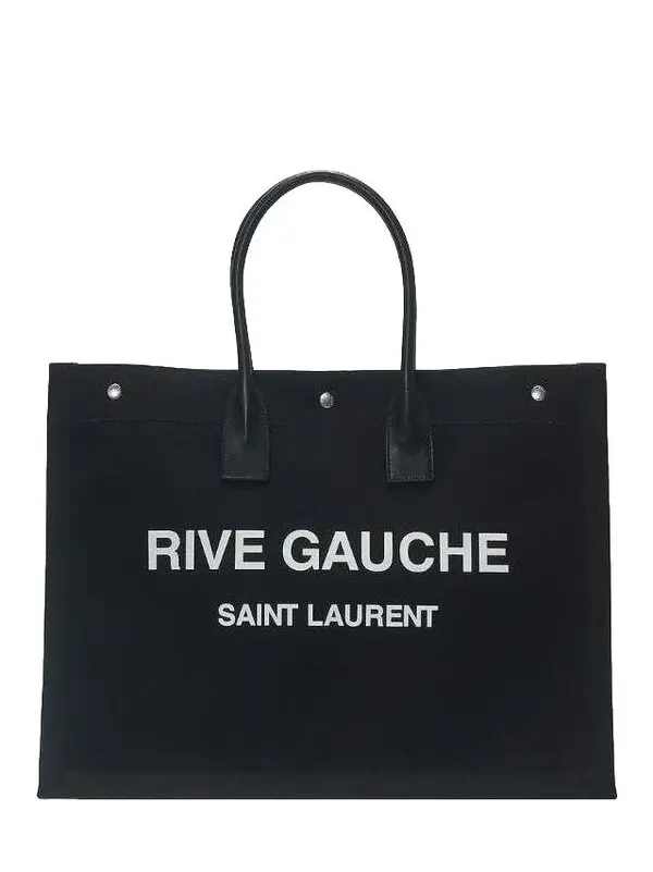 Saint Laurent Rive Gauche Tote Bag - Black