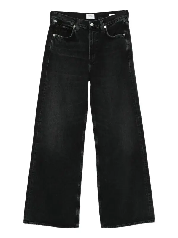 Citizens Of Humanity Wide-leg Jeans - Black