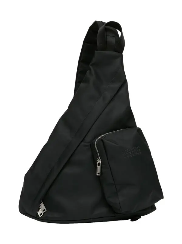 MAISON MARGIELA Triangular Zipped Crossbody Bag - Black