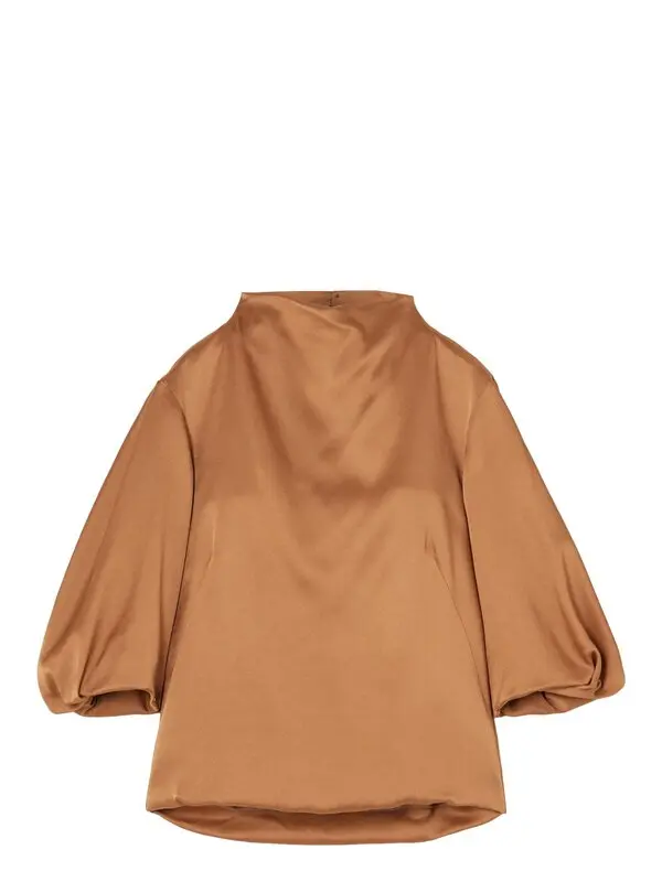 Dries Van Noten High-necked Top - Orange