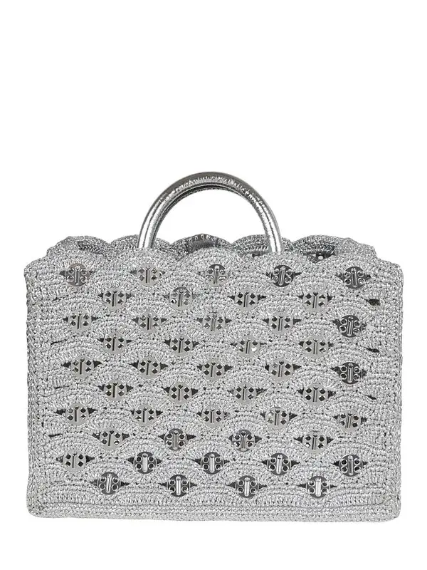 Rabanne 1969 Large Tote Bag - Gray