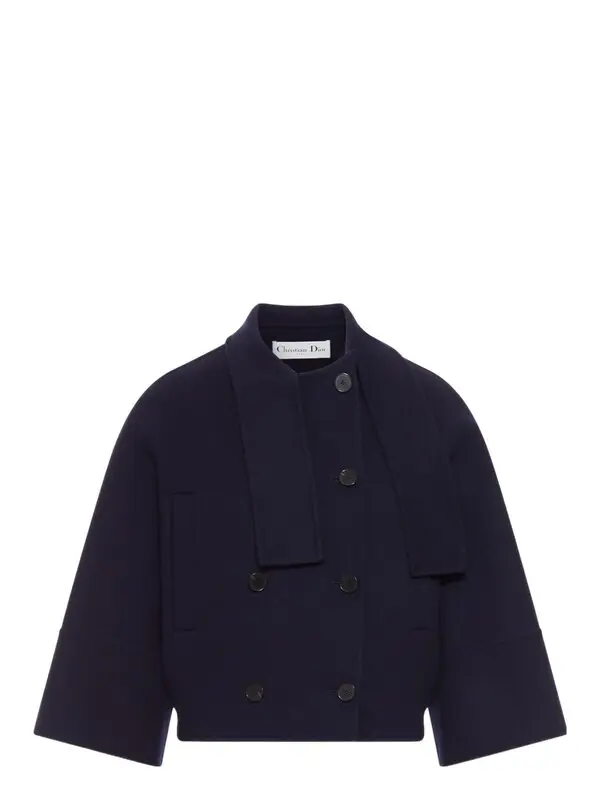 Dior Long Sleeve Casual Jacket - Black