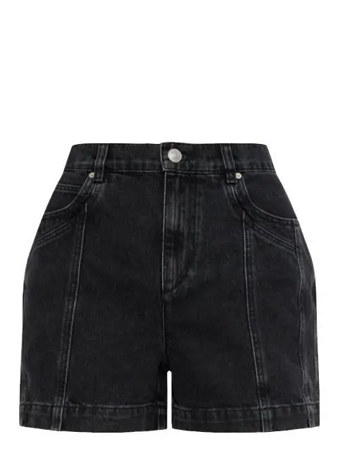 Isabel Marant Étoile Joely Denim Shorts - Black