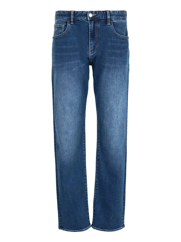 Armani Exchange Belt Loop Jeans - Blue