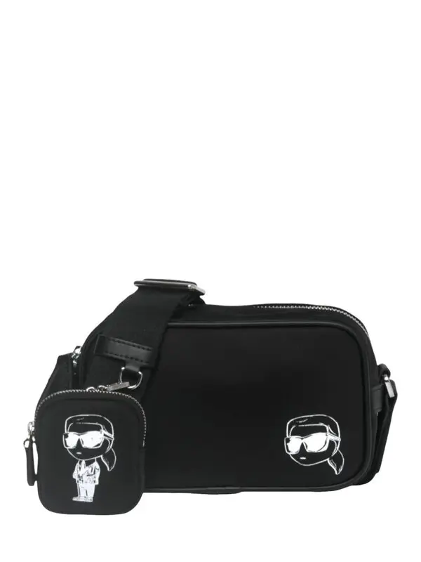 Karl Lagerfeld Ikon Cross Body Bag - Black