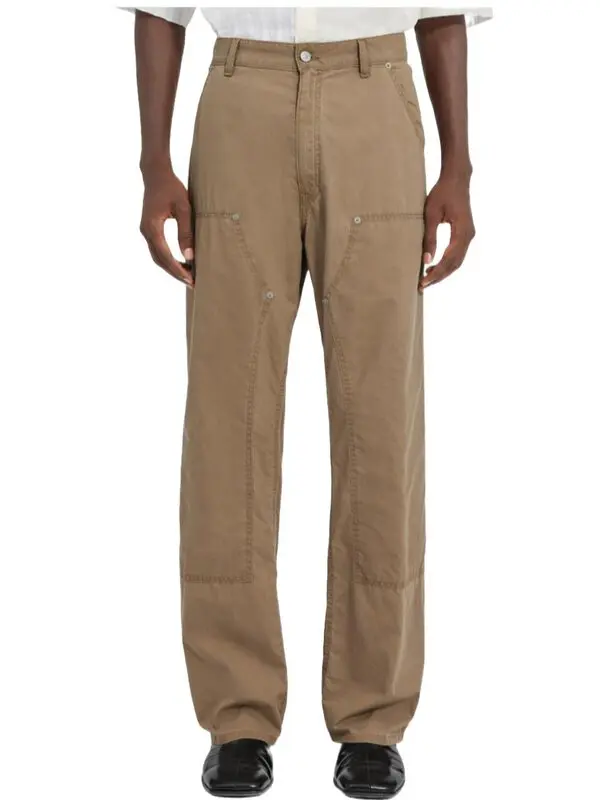 MAISON MARGIELA Workwear Trousers - Light Brown