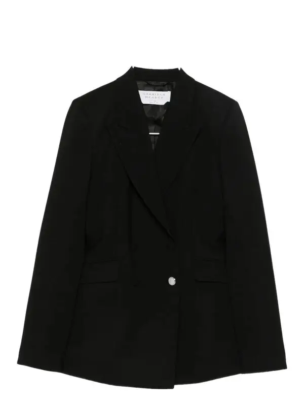 Gabriela Hearst Wool Blazer - Black