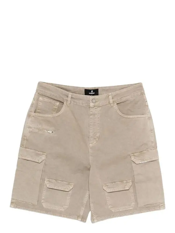REPRESENT Zip-pocket Cargo Shorts - Beige