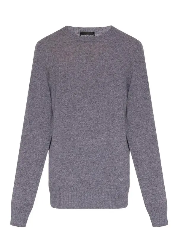 Emporio Armani Crew Neck Sweater - Gray
