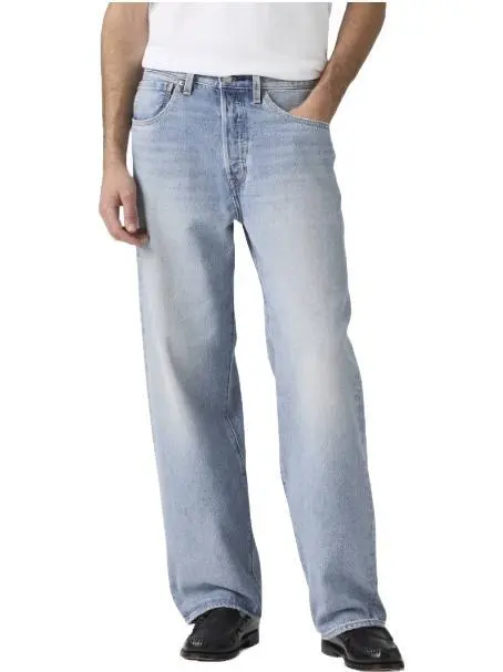 LEVI'S 501 Loose Straight Leg Jeans - Gray