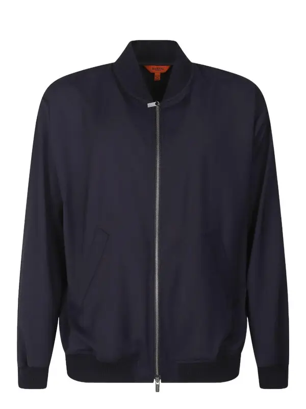 Barena Venezia Zip-up Bomber Jacket - Black