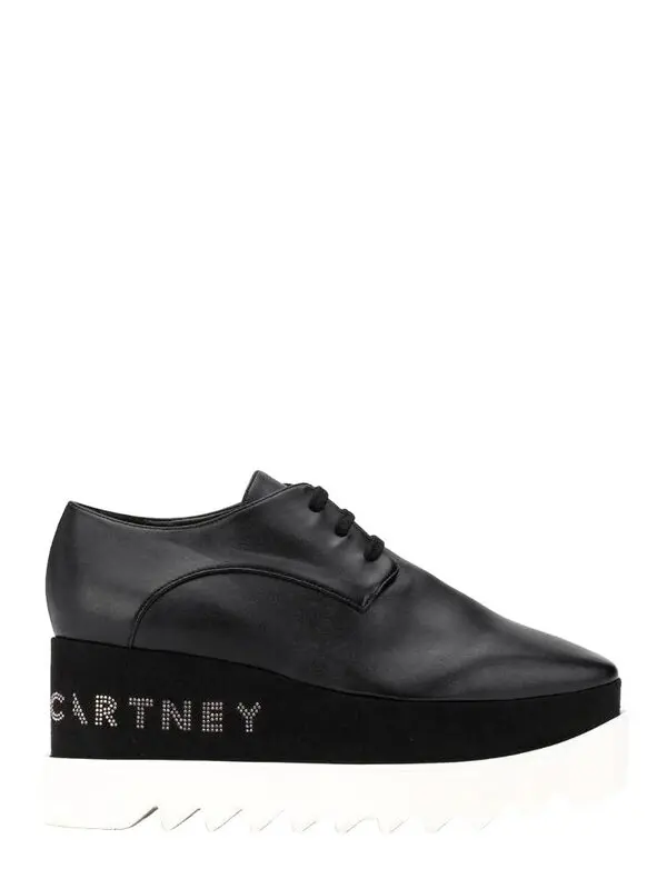 Stella McCartney Elyse Platform Lace-up Shoes - Black
