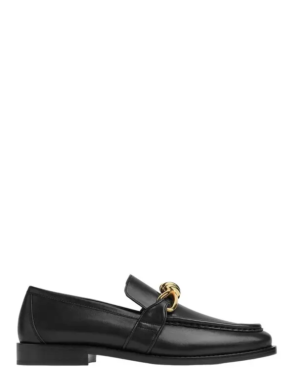 Bottega Veneta Astaire Slip-on Loafers - Black