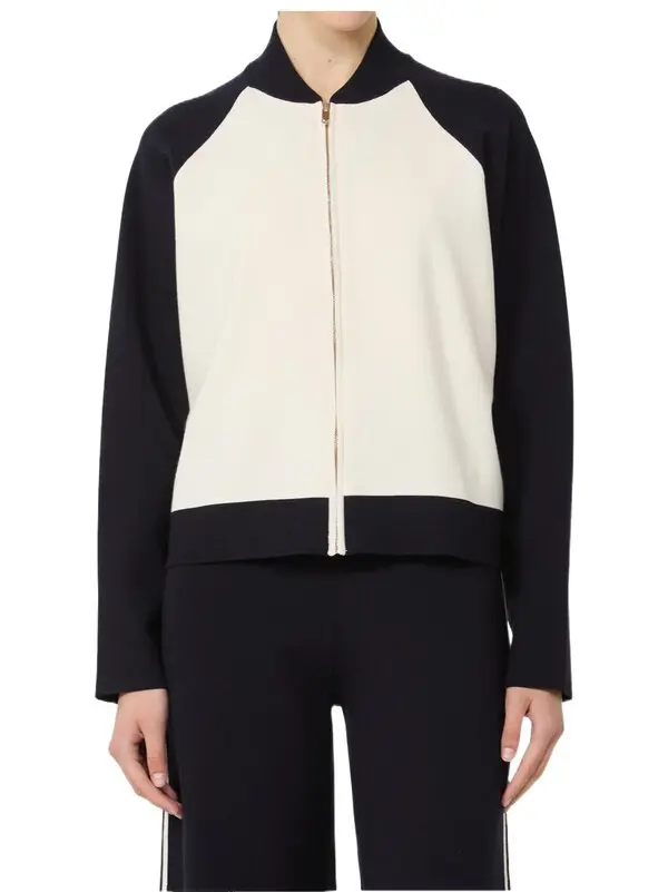 Max Mara Zip-fastening Cardigan - Black