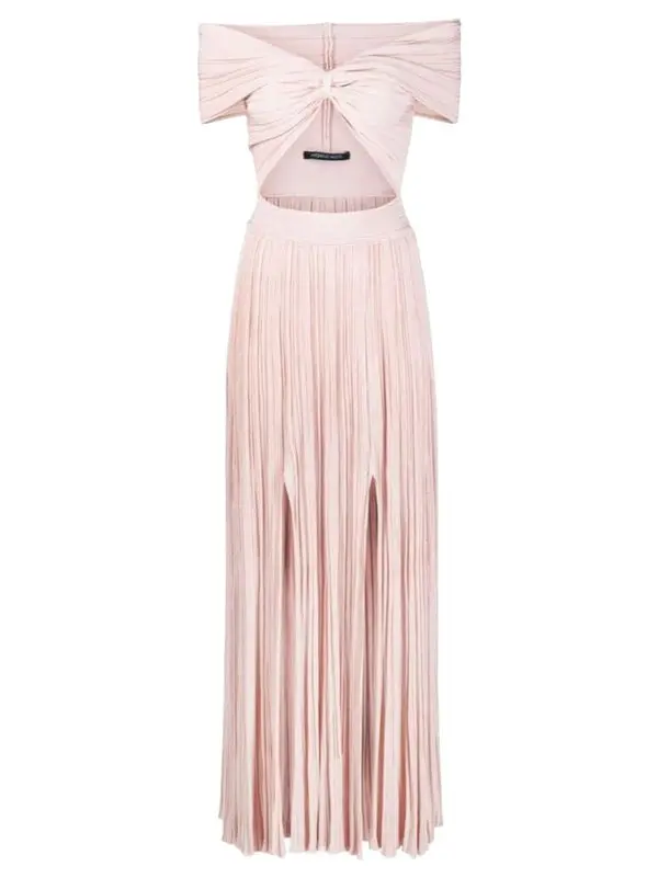 ANTONINO VALENTI Ginevra Pleated Dress - Pink