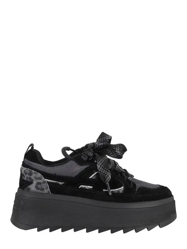 Ash Platform Sneakers - Black