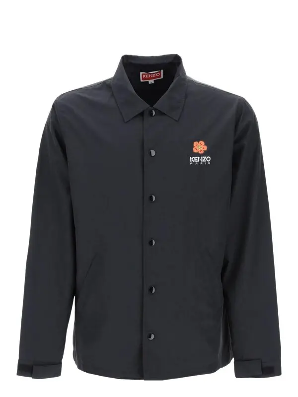 Kenzo Boke Flower Coach Jacket - Black