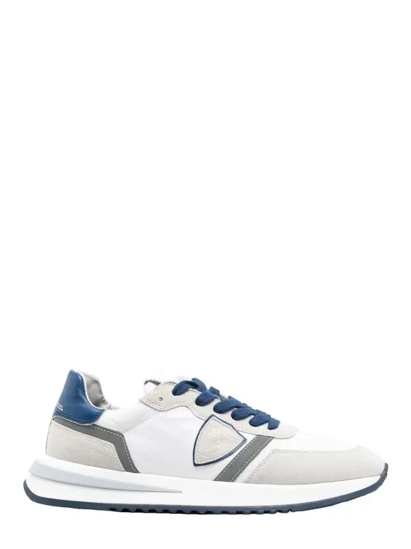 Philippe Model Tropez 2.1 Lace-up Sneakers - Grey Blue White