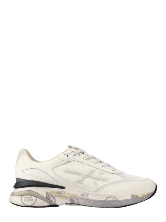 Premiata Lace-up Low-top Sneakers - White