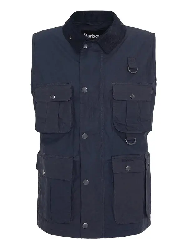 Barbour Sleeveless Utility Vest - Black