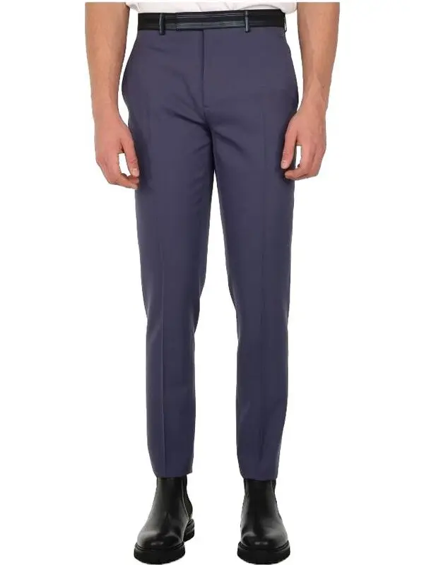 Dior Striped Belted Pants - Black