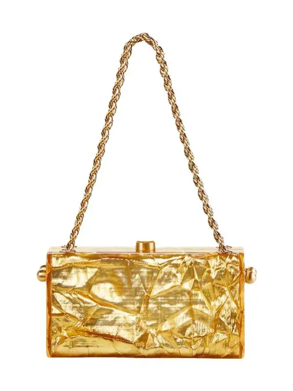 Cult Gaia Hajar Chain Shoulder Bag - Nude