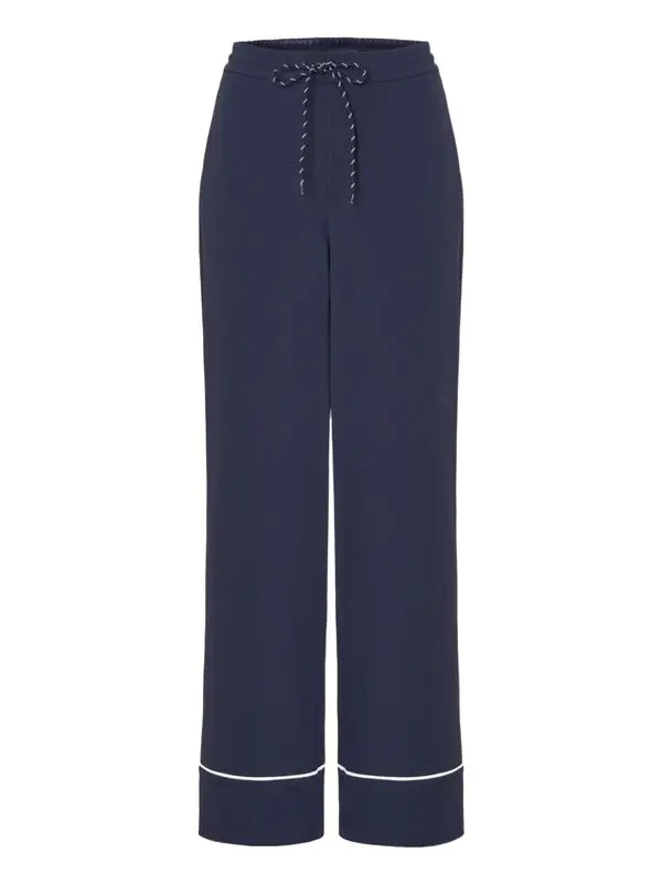 Essentiel Antwerp Hand Trousers With Drawstring Waist - Black